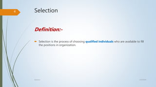 Selection | PPT