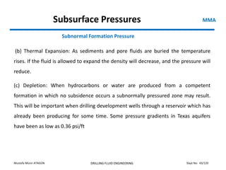 Drilling Fluids | PPTX