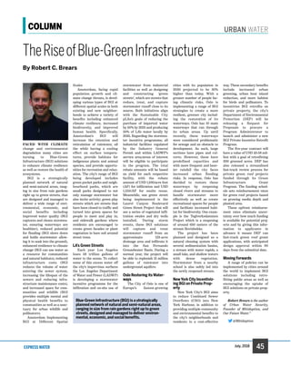 The Rise of Blue-Green Infrastructure | PDF