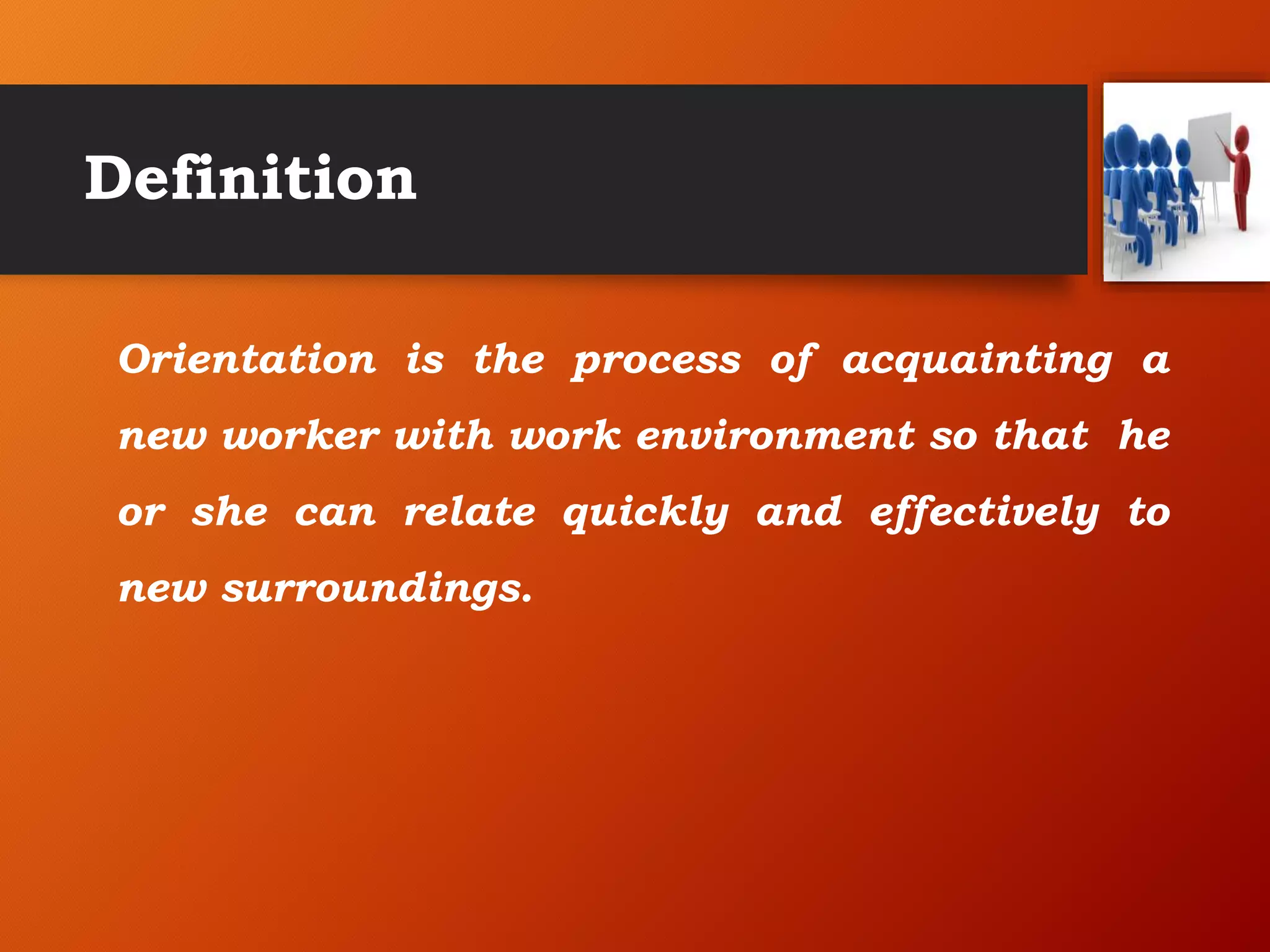 Selection, Placement, Training and Orientation | PPSX