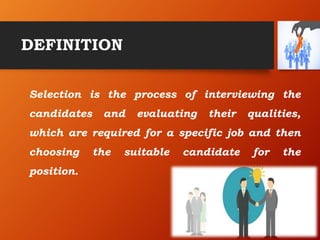 Selection, Placement, Training and Orientation | PPSX