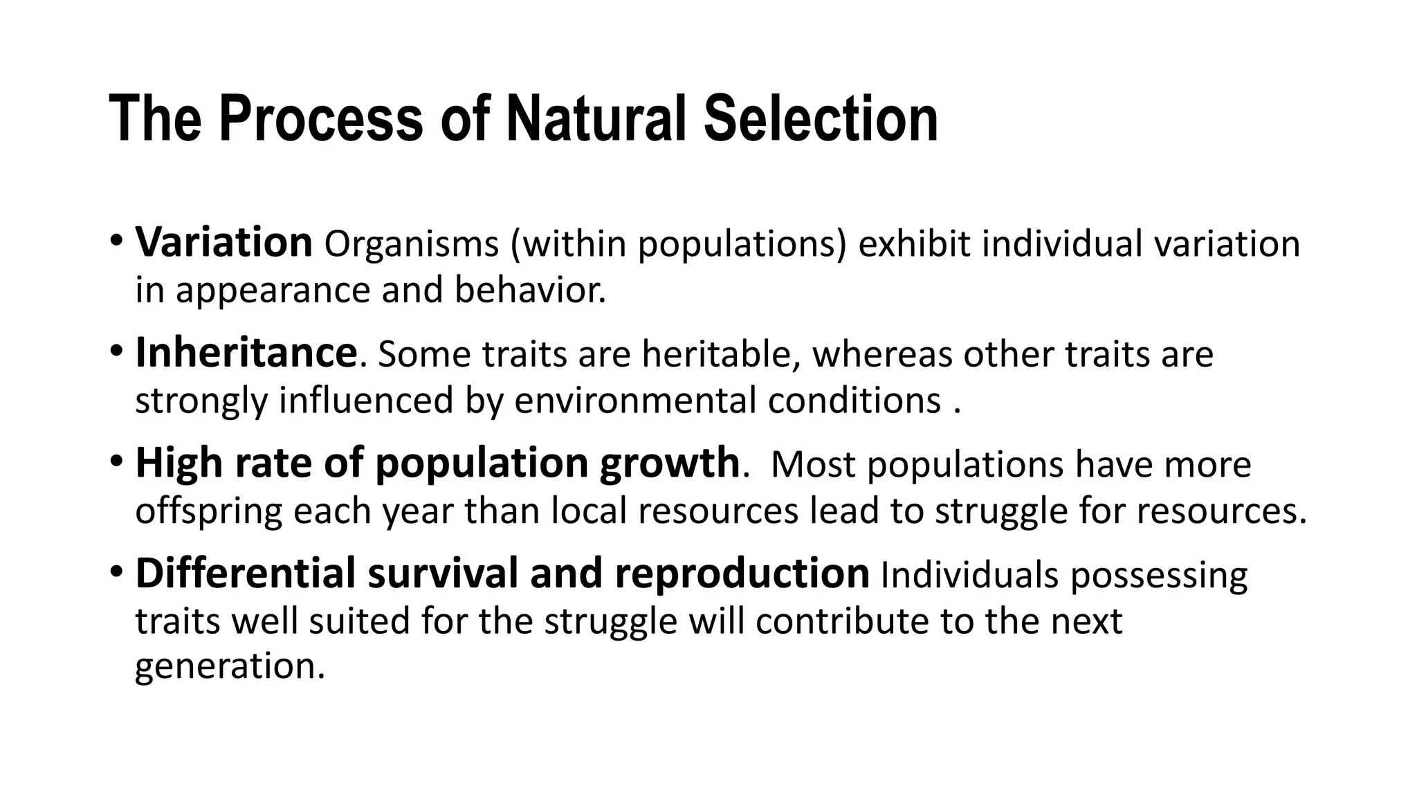 Selection and its types and evolution | PPTX