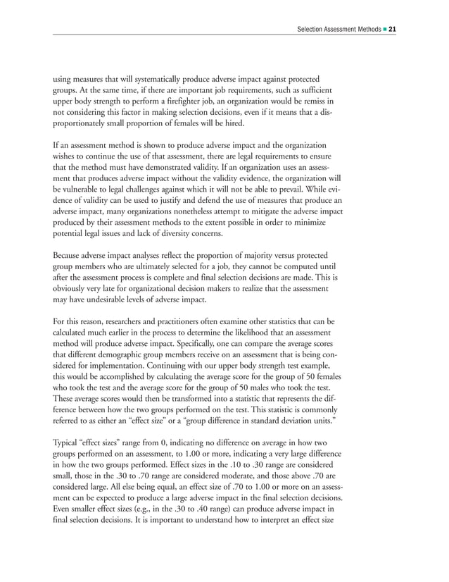 Selection assessment-methods | PDF | Human Resources | Business