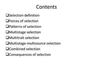 Selection introduction | PPTX