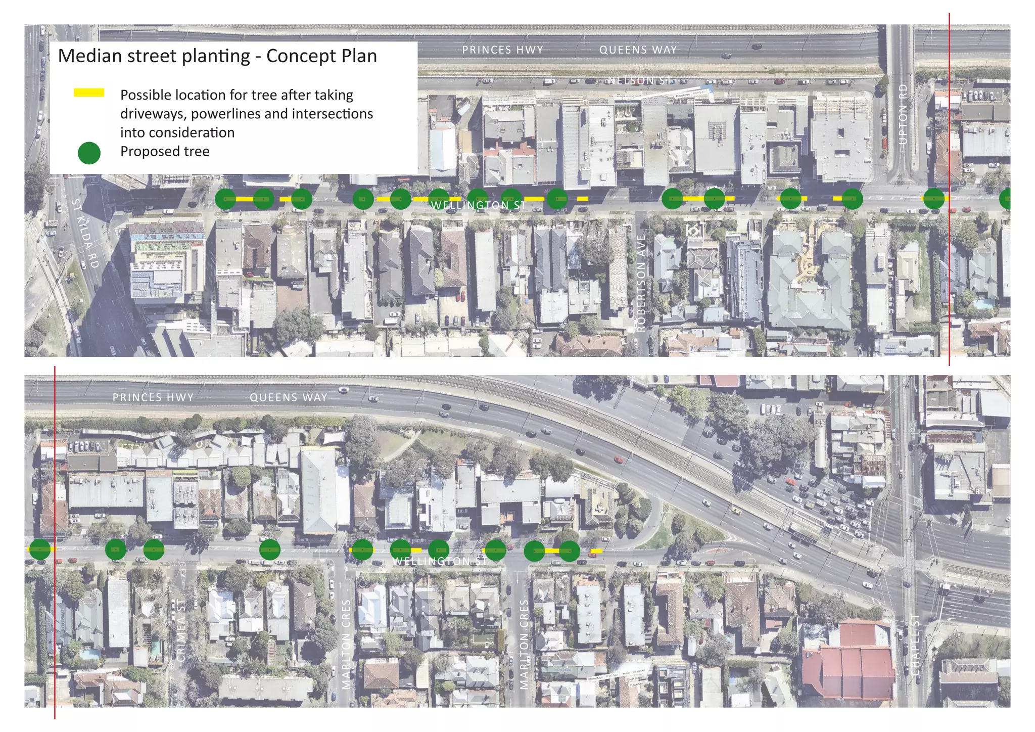 Central median trees - Wellington st upgrade | PDF