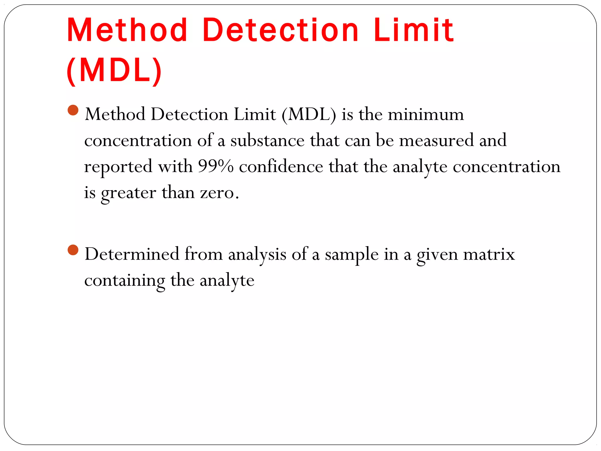 Selection and calibration of analytical method & calibration methods | PPT