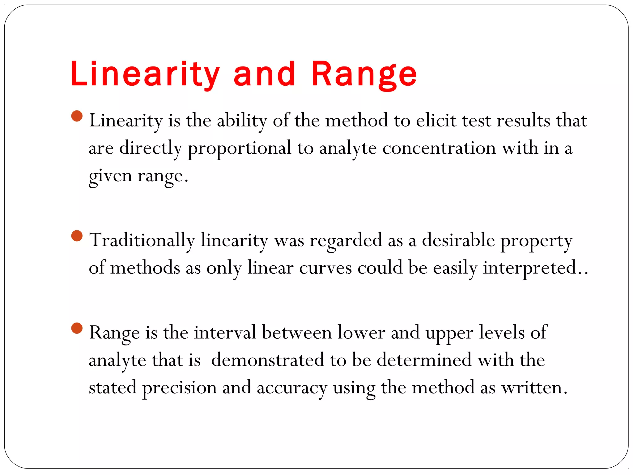 Selection And Calibration Of Analytical Method And Calibration Methods Ppt