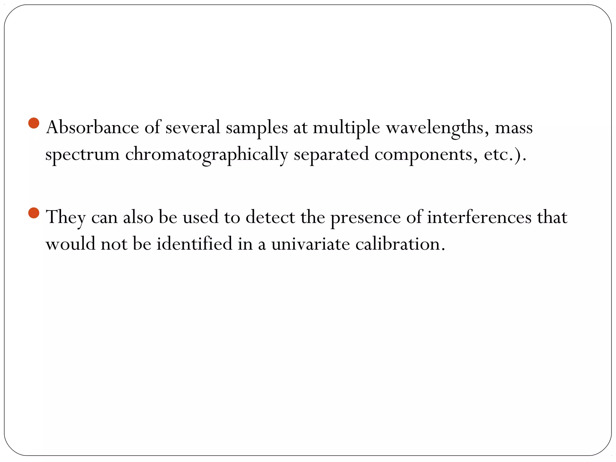 Selection And Calibration Of Analytical Method And Calibration Methods Ppt