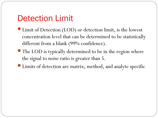Selection And Calibration Of Analytical Method And Calibration Methods Ppt