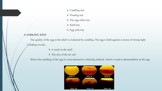 Selection and cooking methods of egg | PPTX