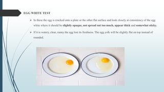 Selection and cooking methods of egg | PPTX