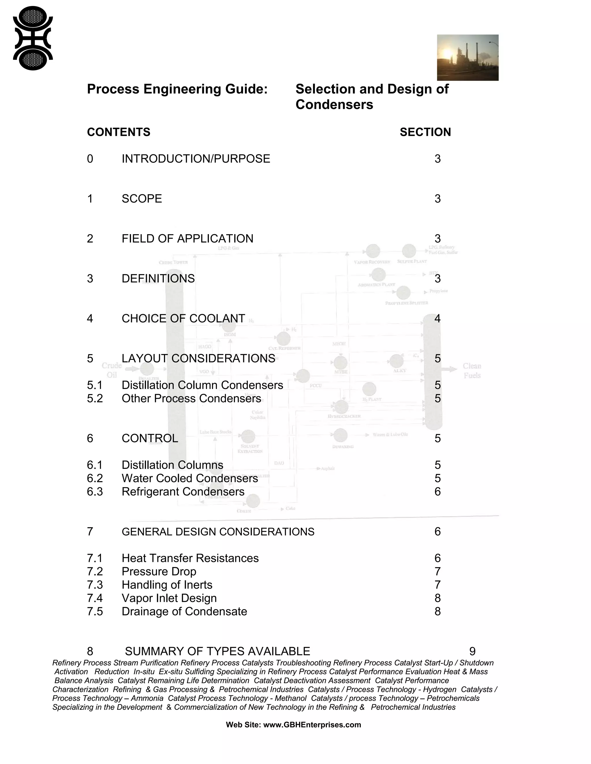 Selection and Design of Condensers | PDF