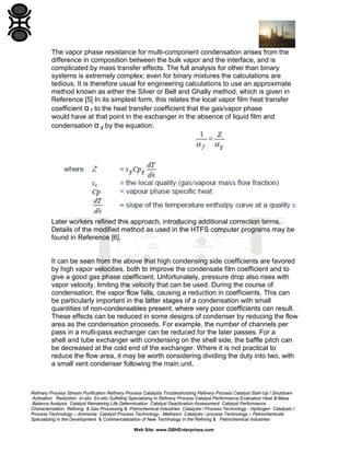 Selection and Design of Condensers | PDF