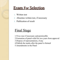 Selection and Non Selection in Indian Railways.ppt