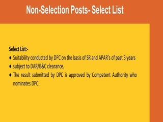 Selection and Non Selection in Indian Railways.ppt