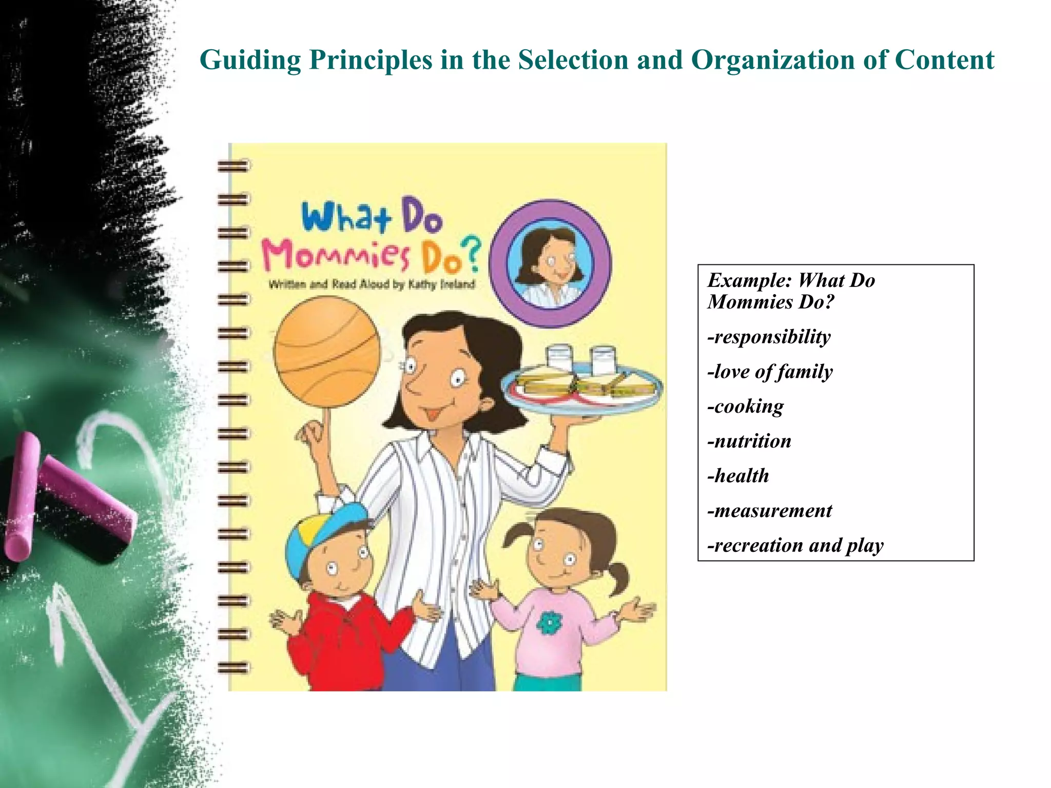 Selection and Organization of Content | PPT