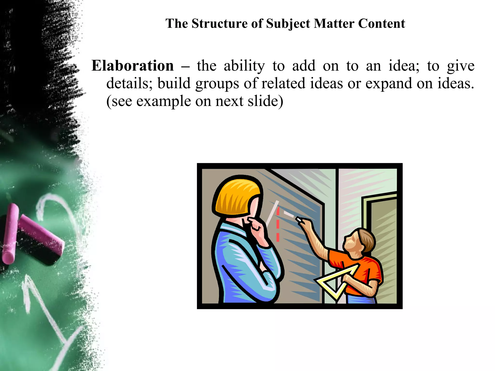 Selection and Organization of Content | PPT