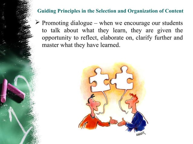 Selection and Organization of Content | PPT