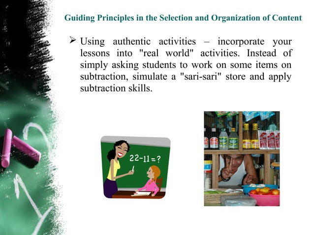 Selection and Organization of Content | PPT