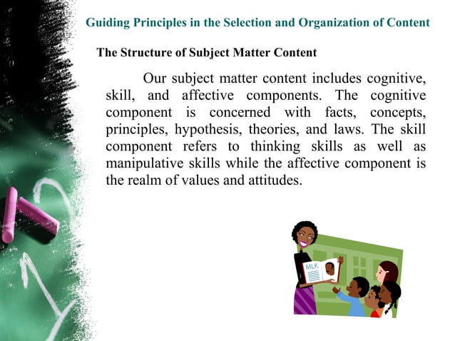 Selection and Organization of Content | PPT
