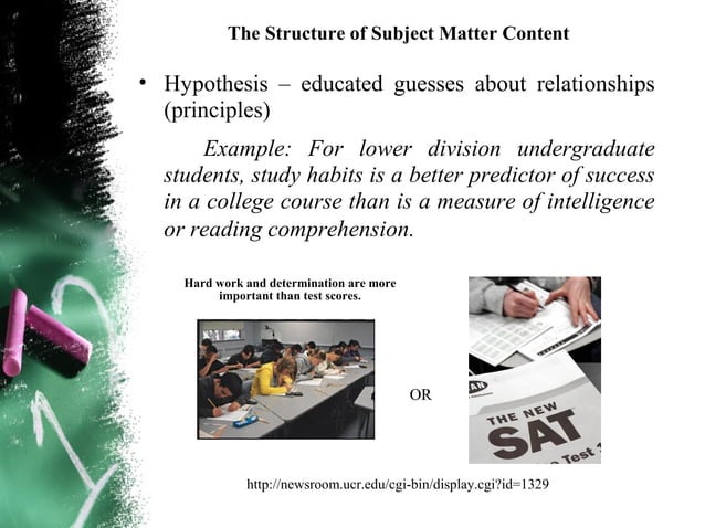 Selection and Organization of Content | PPT