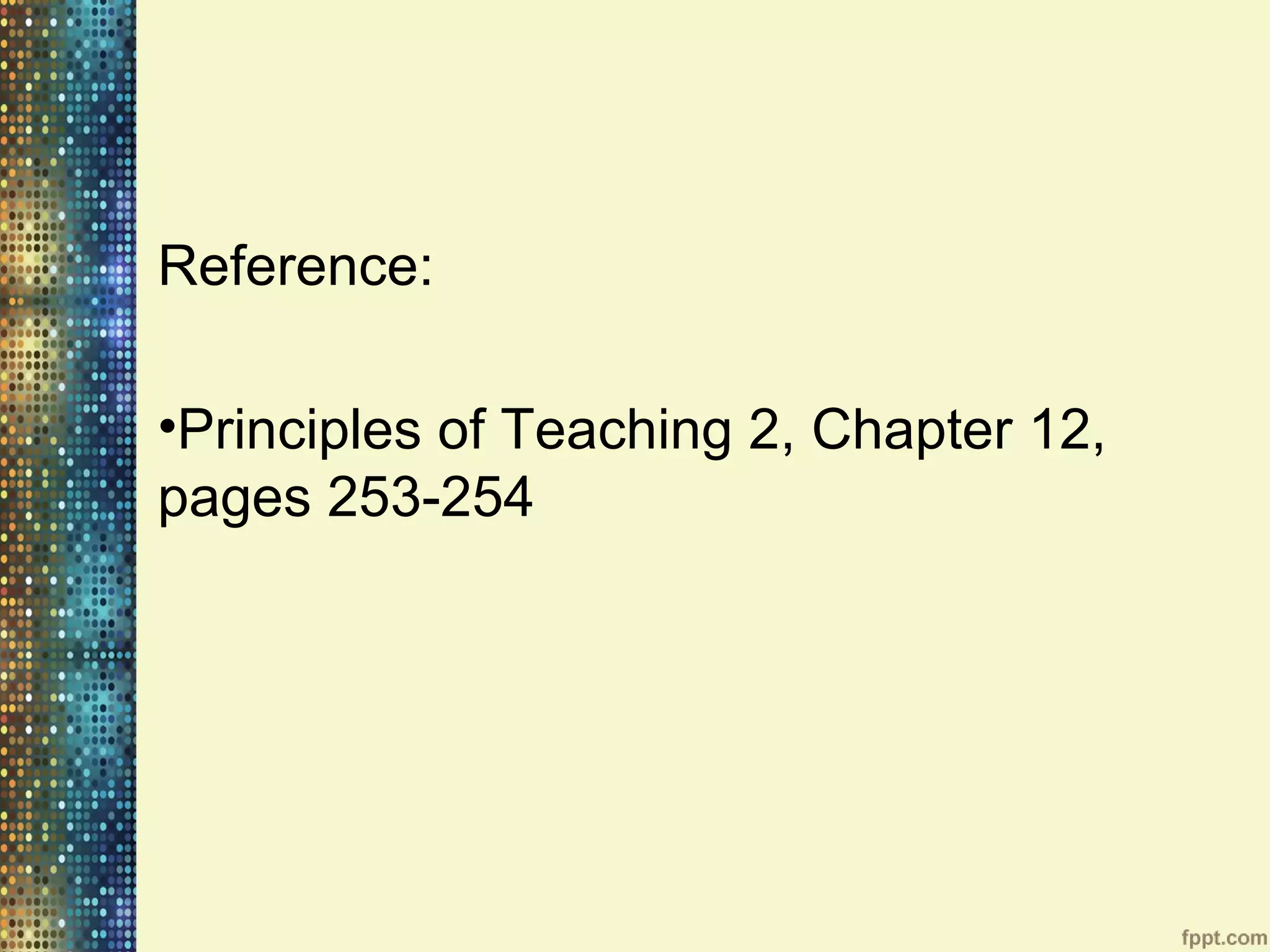 Selection and preparation of instructional materials | PPT