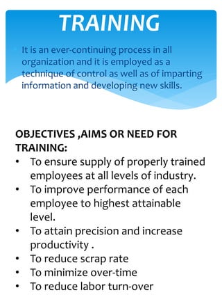 Selection and training | PDF