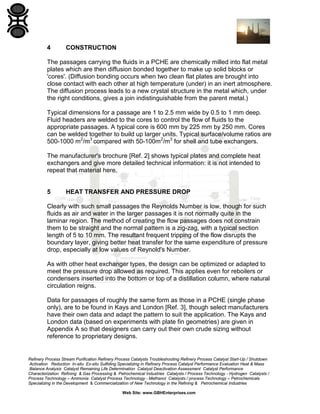 Selection and Use of Printed Circuit Heat Exchangers | PDF