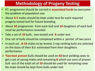 Progeny testing | PPTX