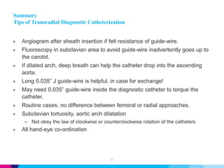 Kwan TW - AIMRADIAL 2014 Technical - Selection of catheters | PPT