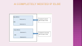Introduction to Selection control structures in C++ | PPTX