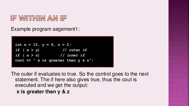 Introduction To Selection Control Structures In C
