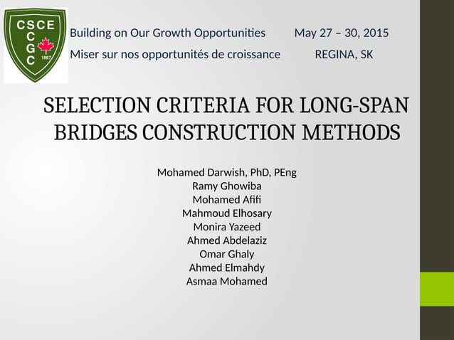 SelectionCriteriaforLongSpanBridges.pptx