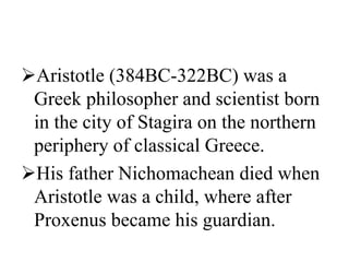 Selection from nichomachean ethics (philosophy). | PPT