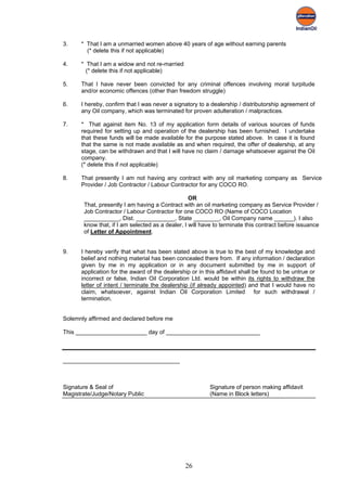 Selection guidelines for_petrol_diesel_retail_6_sep_11 | PDF