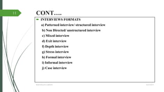 Selection (hrm) presentation | PPTX