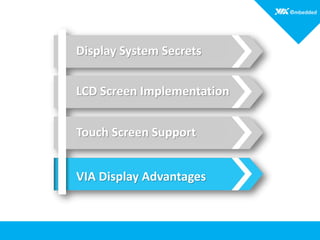 Selection and Integration of Embedded Display Devices | PPT