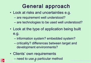 Selection of an appropriate project approach | PPT