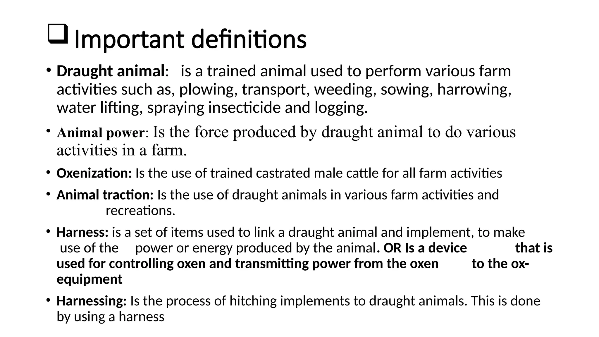 Selection of animals for training to perform draught.pptx