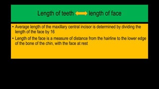SELECTION OF ANTERIOR TEETh in complete denture | PPTX