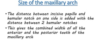 Selection of anterior teeth ppt | PPTX
