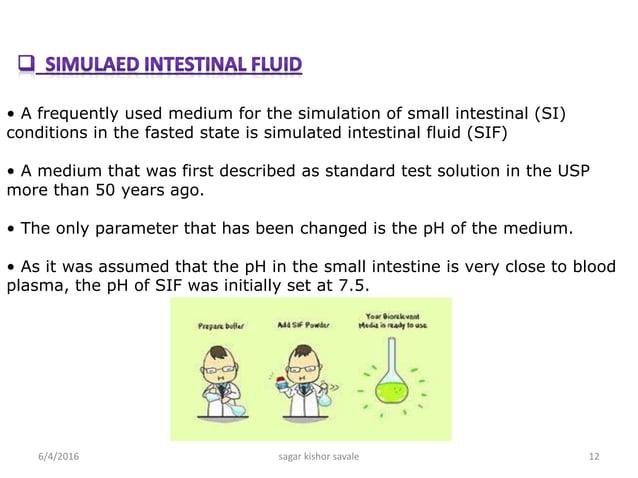 Dissolution - Selection of Dissolution Media | PPTX