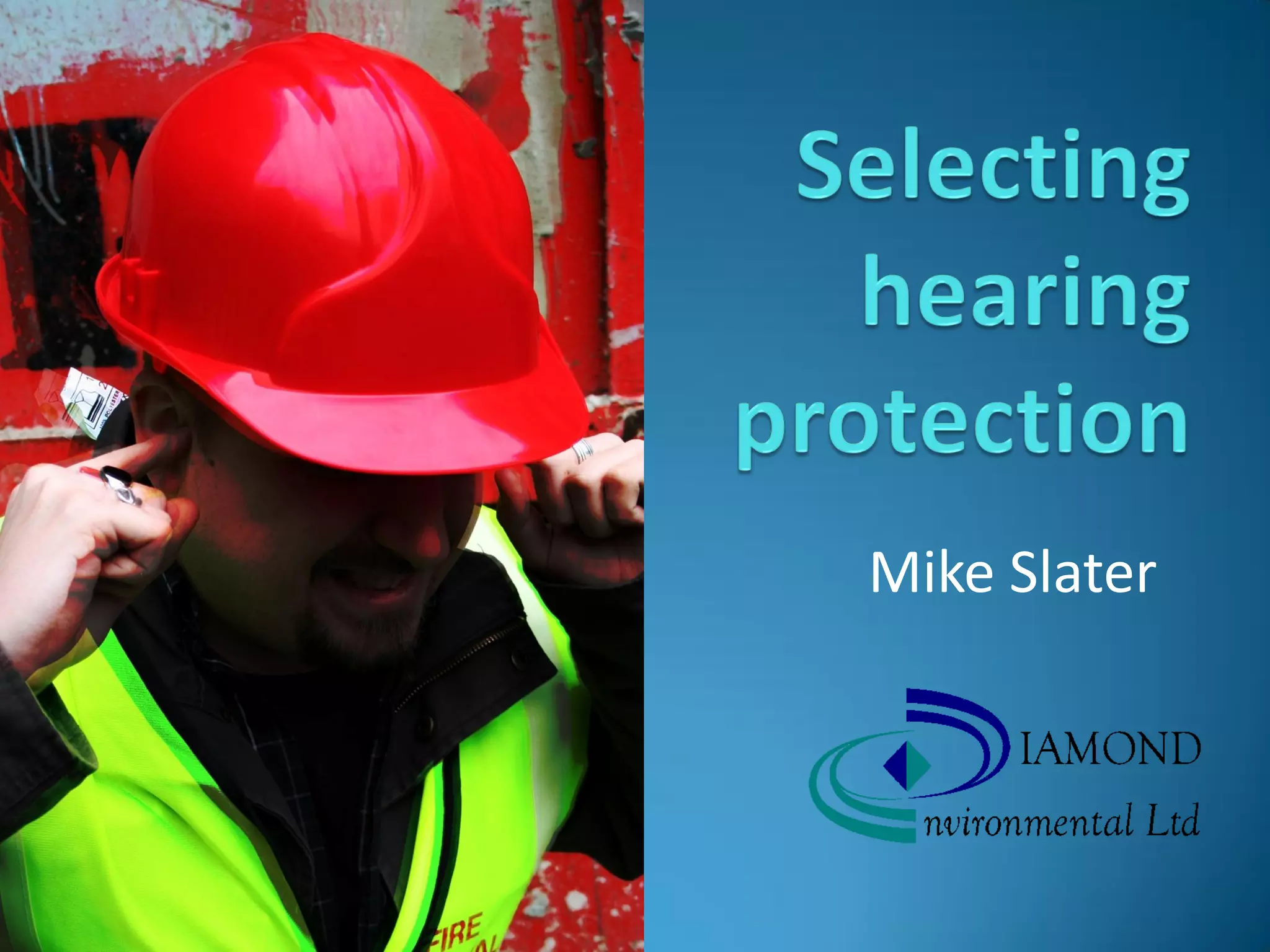 Selection of ear defenders | PPT