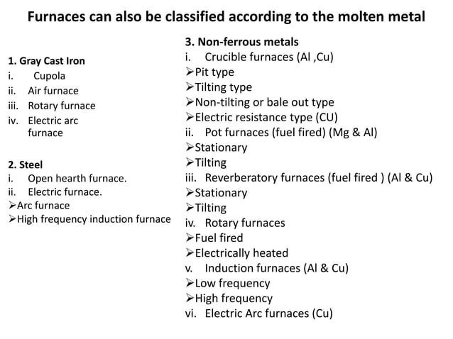 Selection of furnaces and various types of furnaces (UNIT2) | PPTX