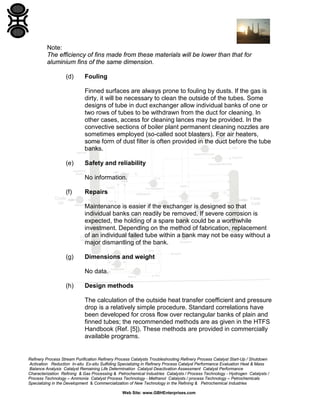Selection of Heat Exchanger Types | PDF