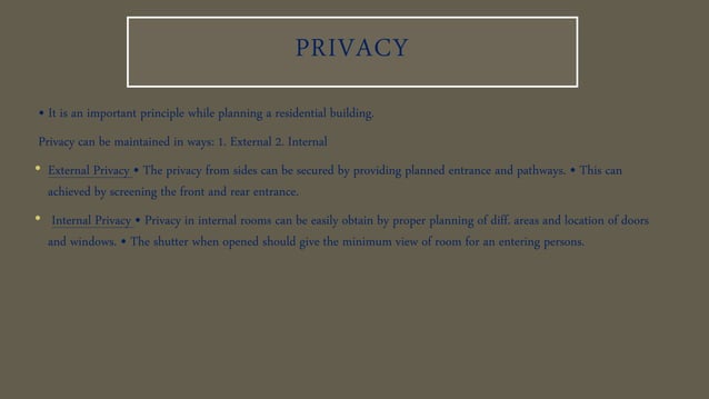 Selection of house | PPT