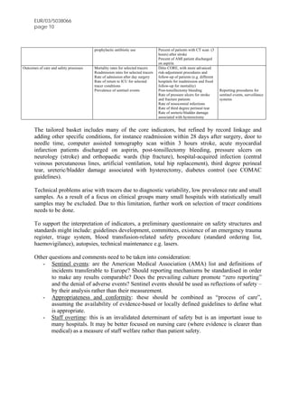 Selection Of Indicators For Hospital Performance Mesurement | PDF