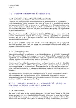 Selection Of Indicators For Hospital Performance Mesurement | PDF