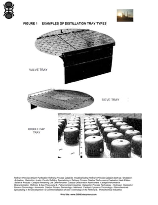 Selection of Internals for Distillation Columns | PDF