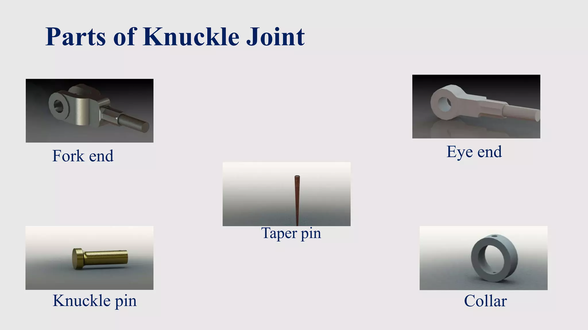 Selection of manufacturing methods for knuckle joint | PPTX